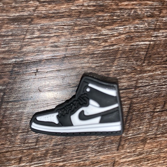 CROCS | Accessories | Air Jordan Blackwhite Croc Jibbitz New | Poshmark